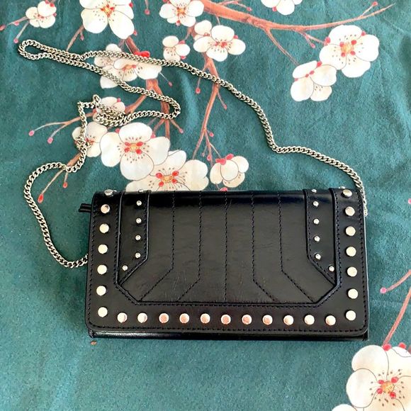 Zara | Bags | Zara Genuine Leather Purse Wallet Black | Poshmark